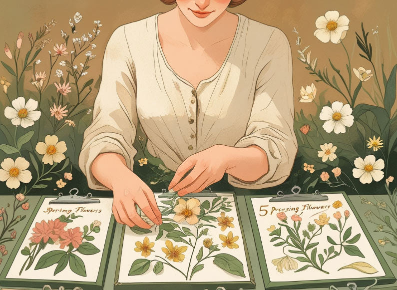 How to Preserve Spring Flowers: 5 Pressing Techniques for Crafting